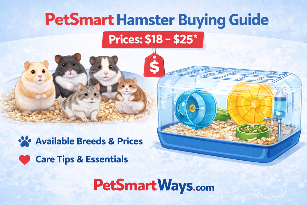 PetSmart Hamster Buying Guide & Prices 2026 - PetSmartWays
