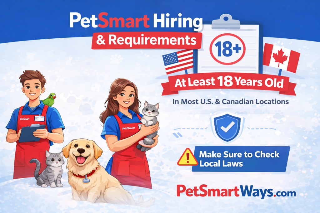 PetSmart Hiring Age & Requirements [NEW 2026] - PetSmartWays